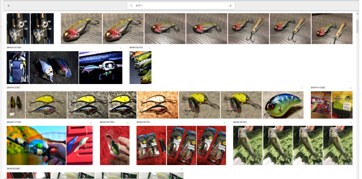 googleフォトでバス釣りキーワード検索してみた結果… | ikahime