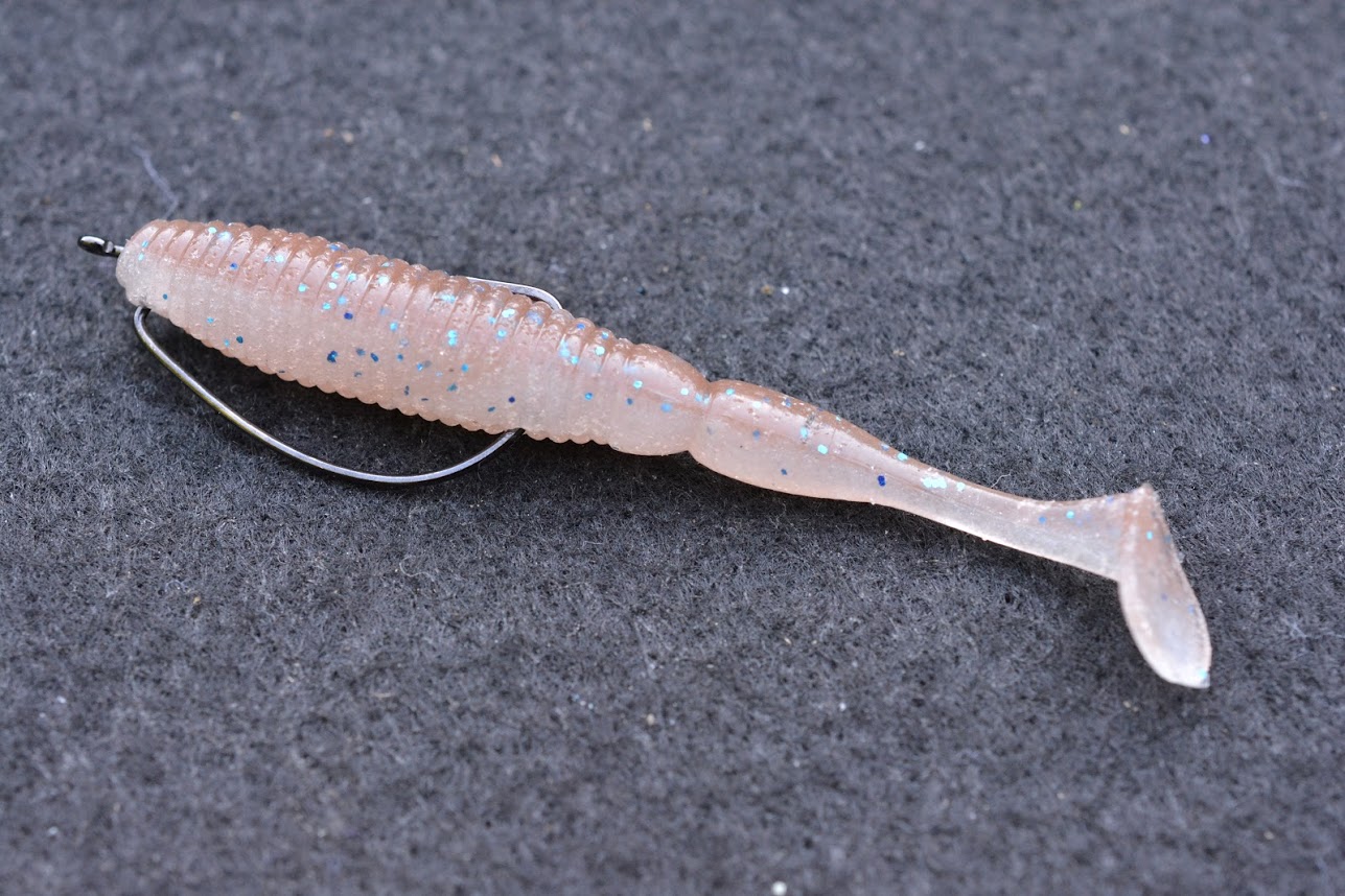 GY/ティムコ スーパーグラブシャッド3インチ。グラブ+シャッドテールとか胸熱！レッグワームと全然違った！ | ikahime