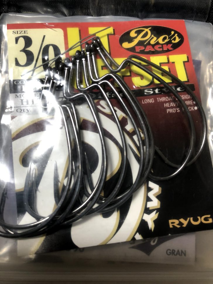 RYUGI LTオフセット インプレ。ズレない！シャッドテール用フックの最適解。 | ikahime