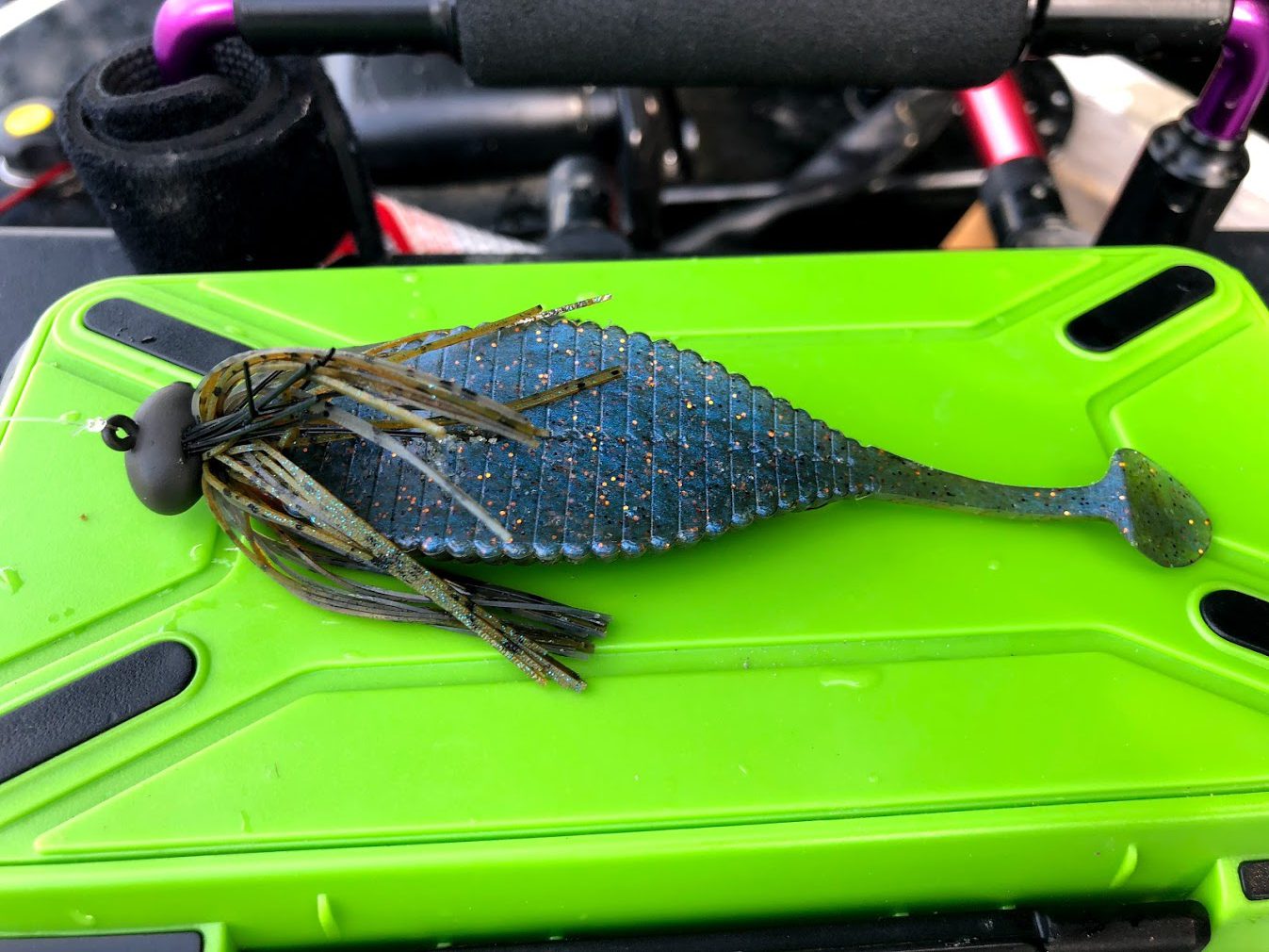 スタッガーワイドツインテール4インチ＋スライドフォールジグ！ブルフラットが売っていないので浮気です… | ikahime | 2ページ目