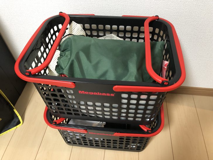 メガバス スタッカブルバスケットが釣り具の整理にGOOD. | ikahime