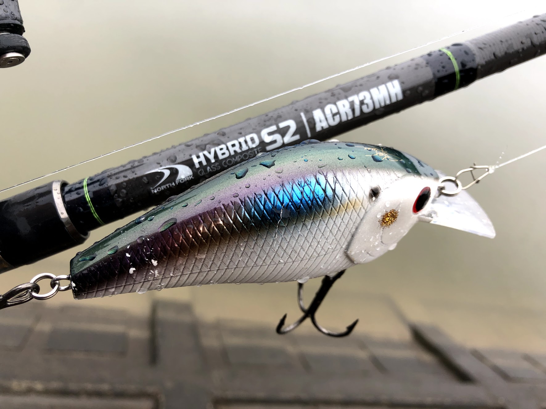 長尺グラスコンポジットの魅力。NFC ACR73MHでクランクやハネモノ投げたら最高だった。 | ikahime