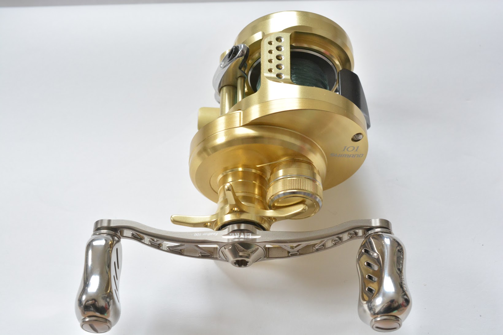 ’14カルカッタコンクエスト100 カスタム。巻きモノ最高峰リールの弱点を解消する。 | ikahime