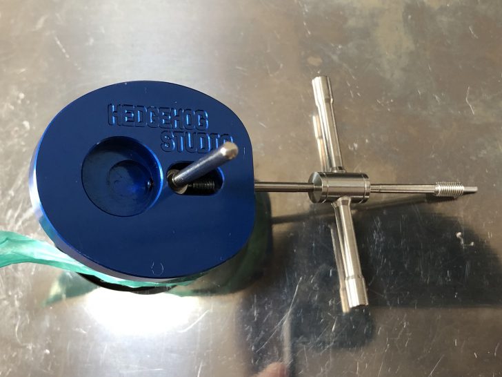 スプールベアリングリムーバー Type:Rでスプールベアリングを外そう。美しい専用工具の魅力。 | ikahime