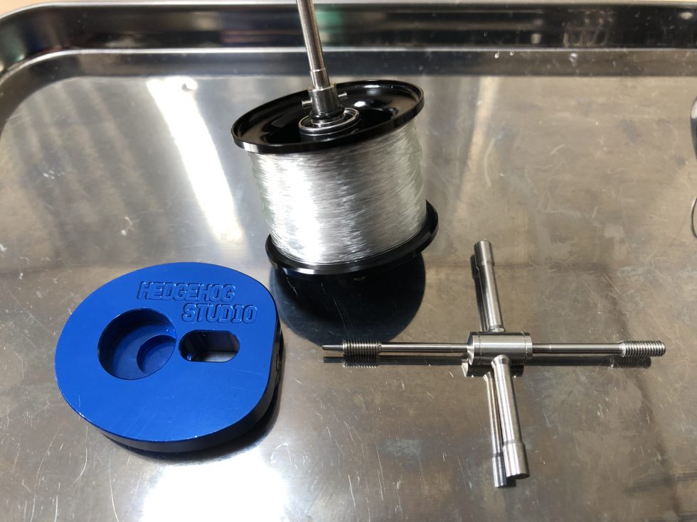 スプールベアリングリムーバー Type:Rでスプールベアリングを外そう。美しい専用工具の魅力。 | ikahime