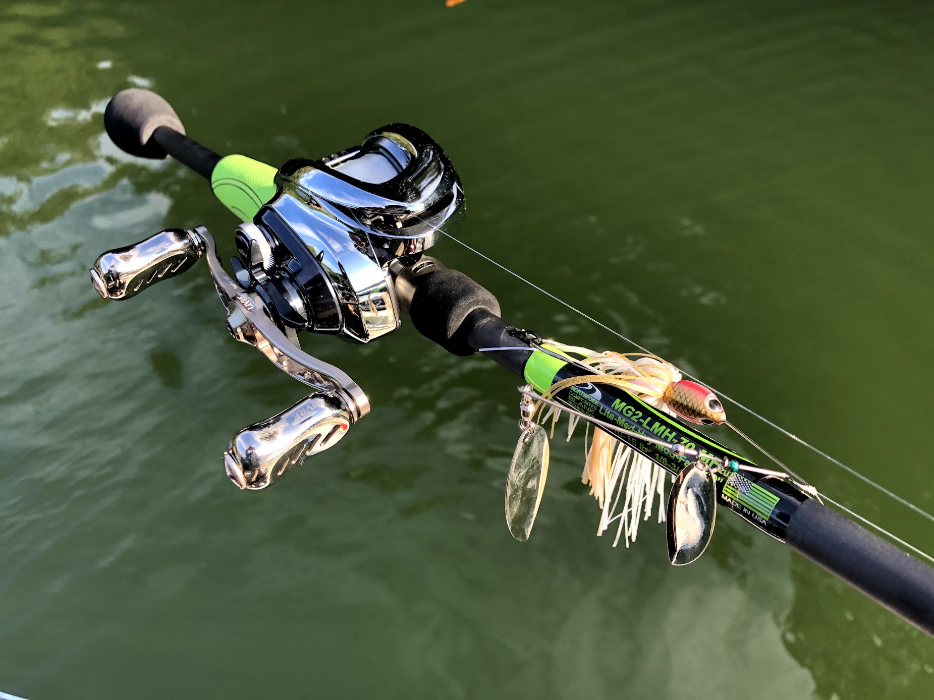 ’19アンタレスMGL + メガテックLIVRE クランクフェザー100ハンドル。 | ikahime