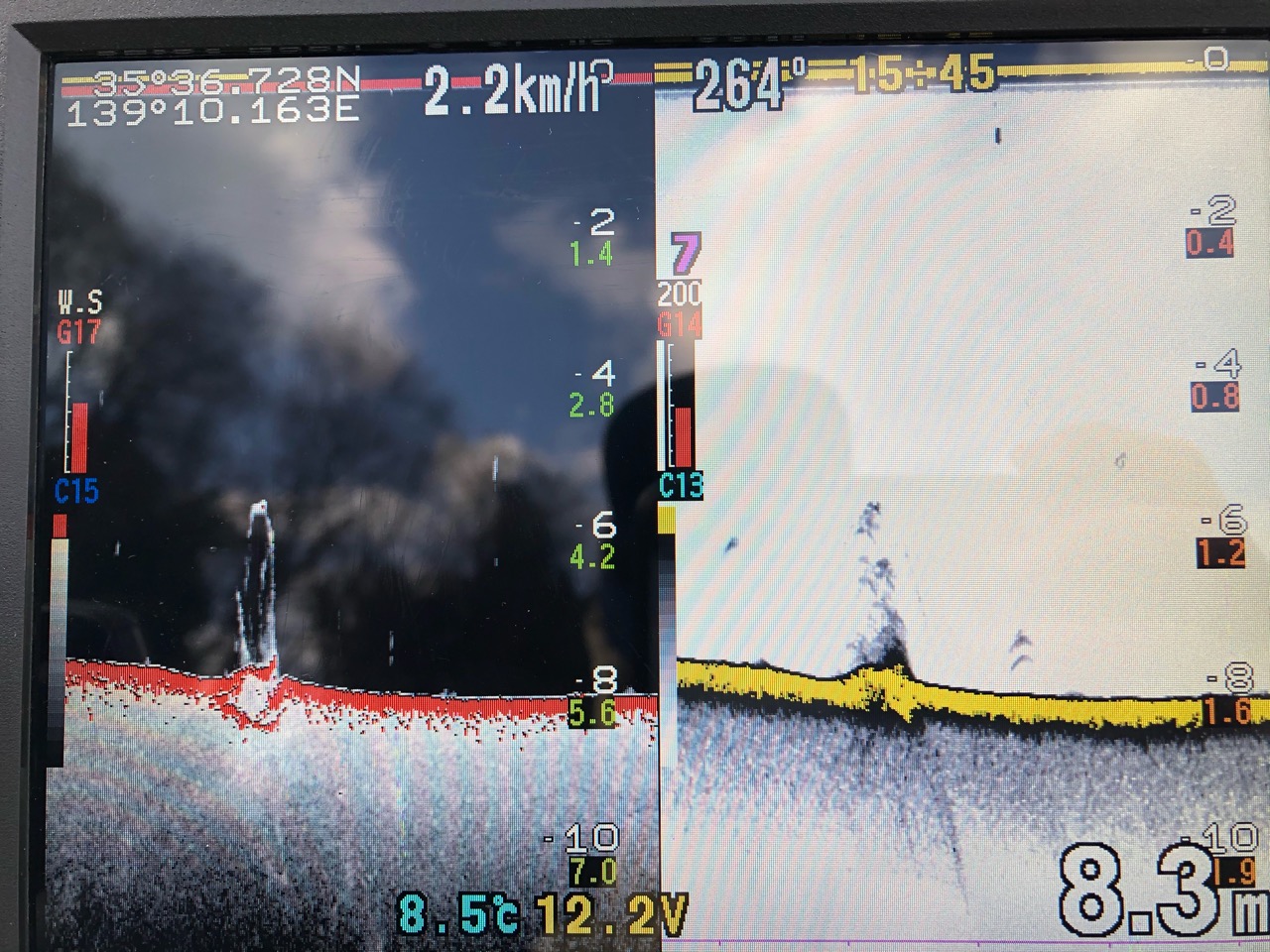 GARMIN魚探はナニがすげえのか。クリアビュー、サイドビューで色々写してみたぞ。 | ikahime | 2ページ目