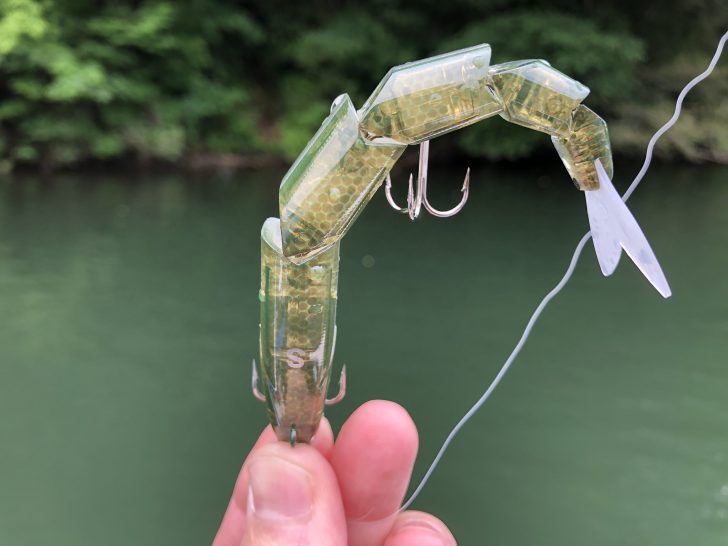 ハンクル アライブベイトS(エス) インプレ。新しいタイプの巻き物ルアーでした。 | ikahime