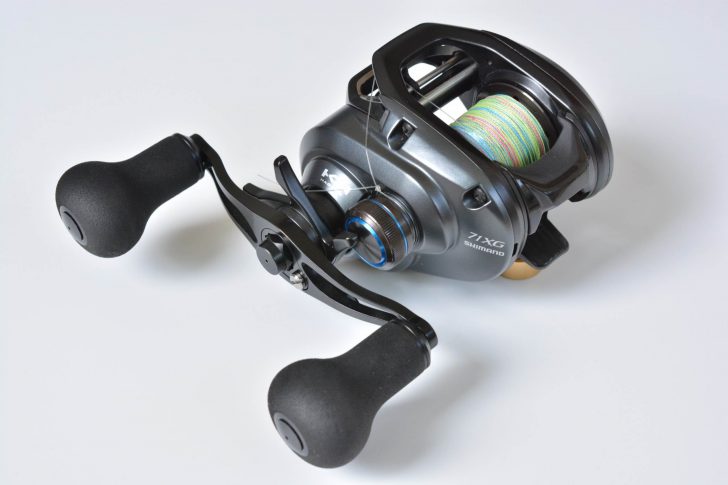 シマノSLX MGL カスタム。マットブラックとブルーアルマイトを活かすぜ！ | ikahime