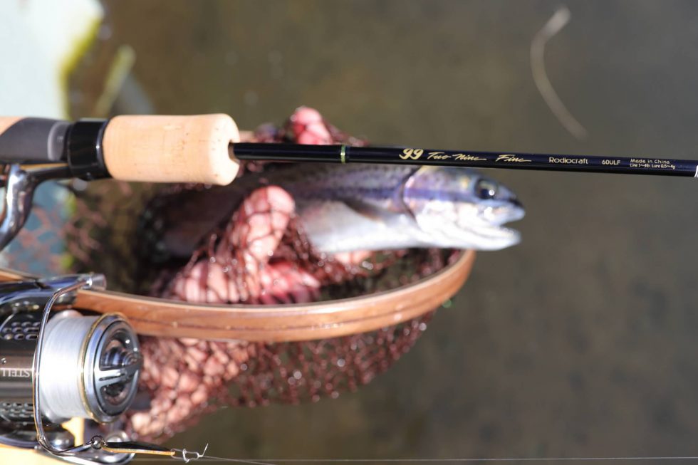 ロデオクラフト ツーナインファイン60ULF 1091ブラック インプレ。由緒正しきエリアトラウトロッド。 | ikahime